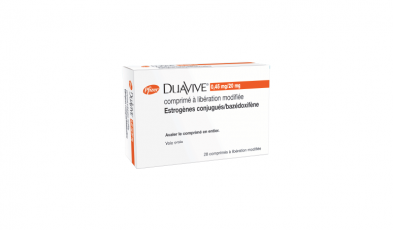 DUAVIVE (estrogènes conjugués/ bazédoxifène) - Revue Pharma