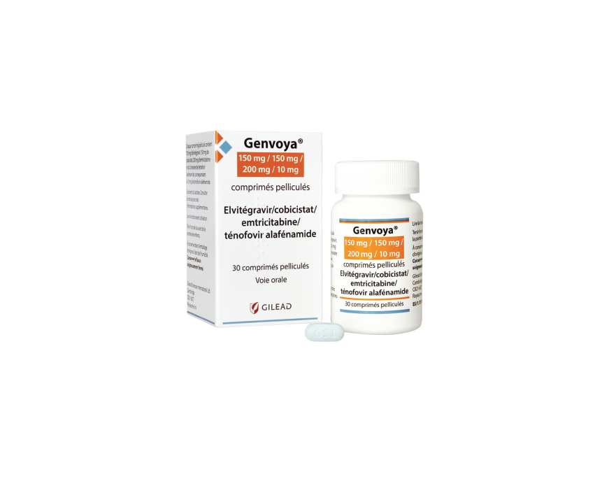 Genvoya (Tenofovir alafénamide fumarate, cobisistat, emtricitabine ...